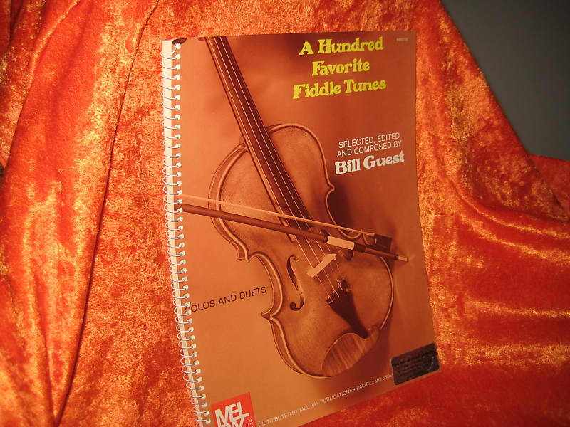 Violin Fiddle Book Hundred Favorite Fiddle Tunes 65 Pages | Reverb