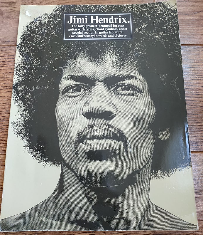 Jimi Hendrix - 40 Songs for *Easy Guitar* - Tablature Book | Reverb
