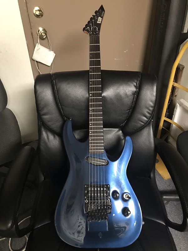 ESP HORIZON DELUXE 1990 DARK BLUE /SERIAL 90159 | Reverb