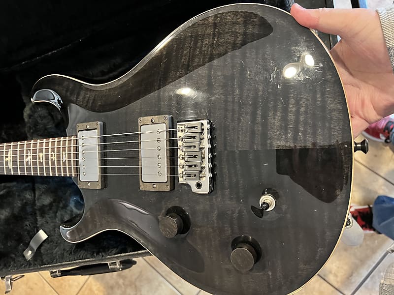 PRS Custom 22 2002 Grey Black | Reverb
