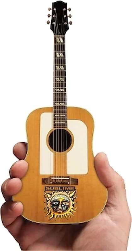 Sublime - Acoustic Guitar with Sun Face and Logo | Reverb