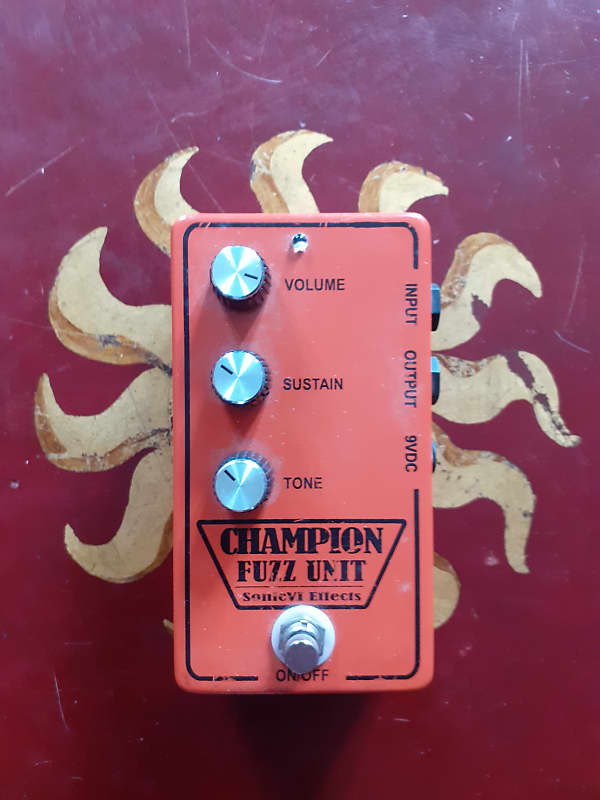 Sonic VI Champion Fuzz Unit Bass Supa Tone Bender Orange | Reverb