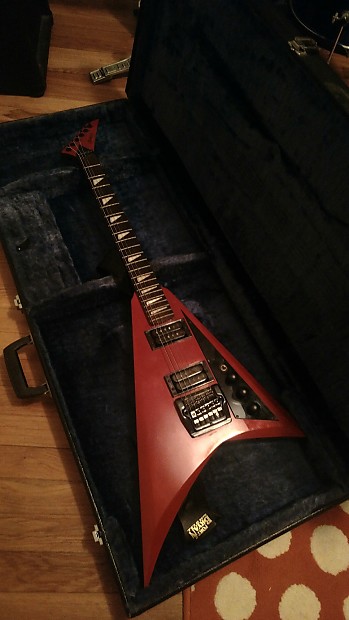 Lotus Flying V. Candy Apple Red | Reverb