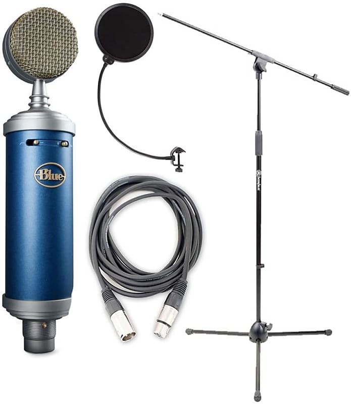 Blue Bluebird SL Microphone Bundle with Mic Boom Stand, XLR | Reverb
