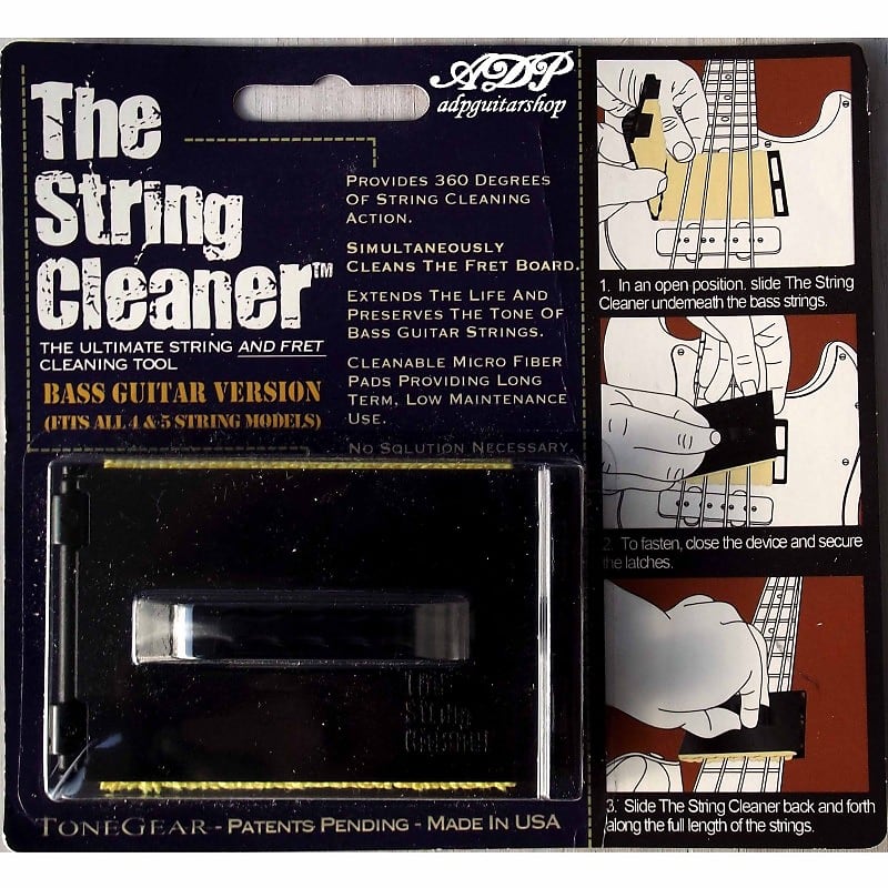 Tone Gear Bass String Fretboard Cleaner | Reverb