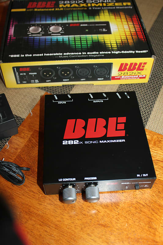 BBE 282iX Desktop Sonic Maximizer with Balanced 3-Pin XLR | Reverb