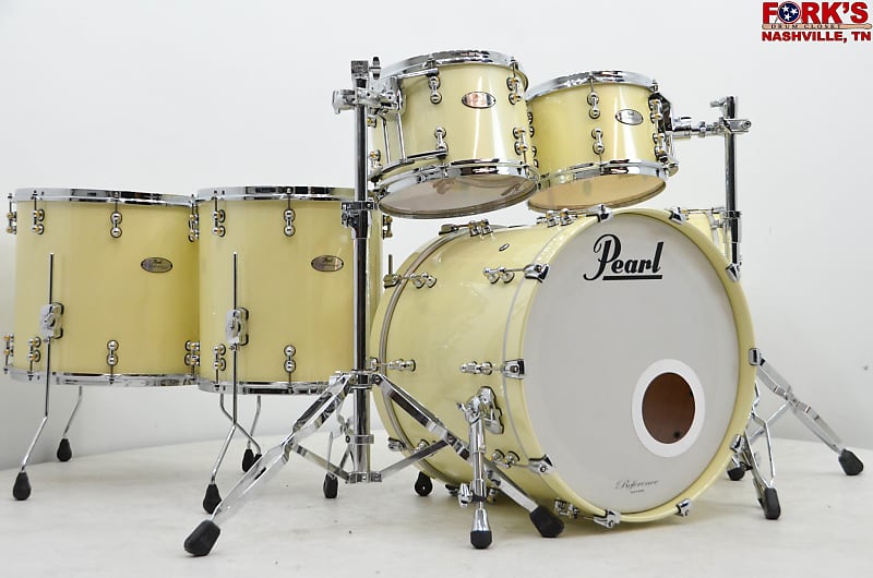 Used Pearl Reference Pure 6pc Drum Set - "Opal White" | Reverb