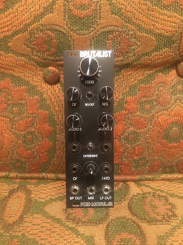 Void Modular Brutalist V2 (Polivoks VCF) 2021 Black | Reverb