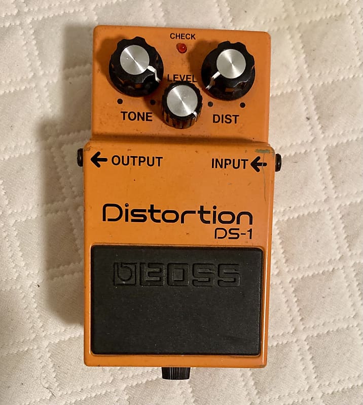 Boss DS-1 Distortion (Silver Label) 1994 - Present - Orange | Reverb