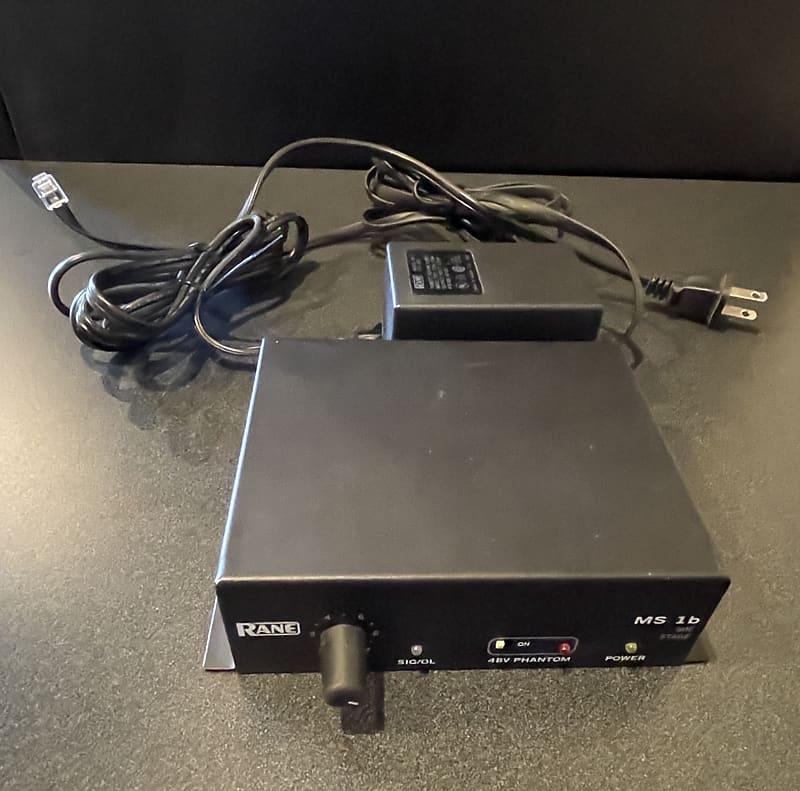 Rane MS 1B Mic Stage Microphone Preamplifier - Awesome | Reverb