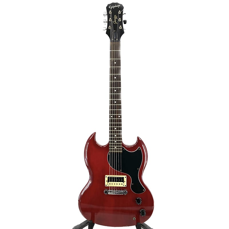Epiphone SG Junior 2002 - Cherry - Used Electric Guitar | Reverb