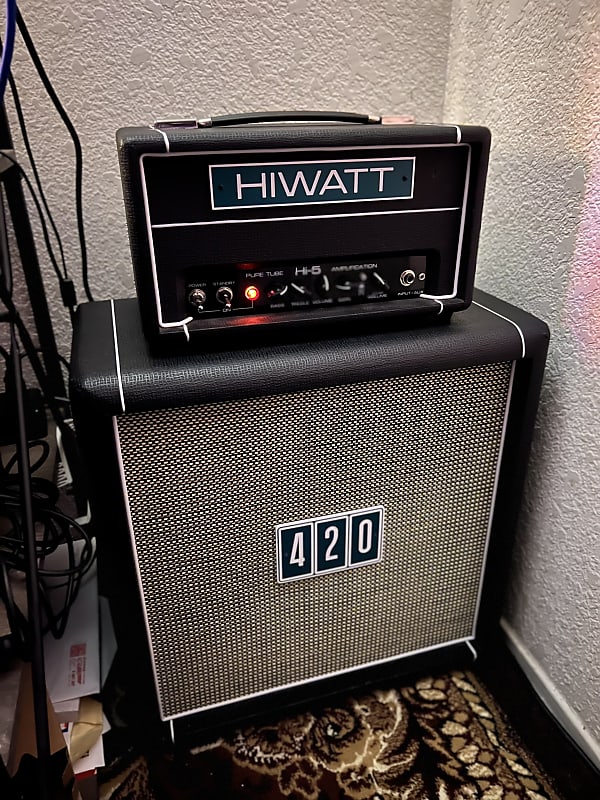Hiwatt Hi-5 420 SE Tube Amp and Cab 2021 | Reverb UK