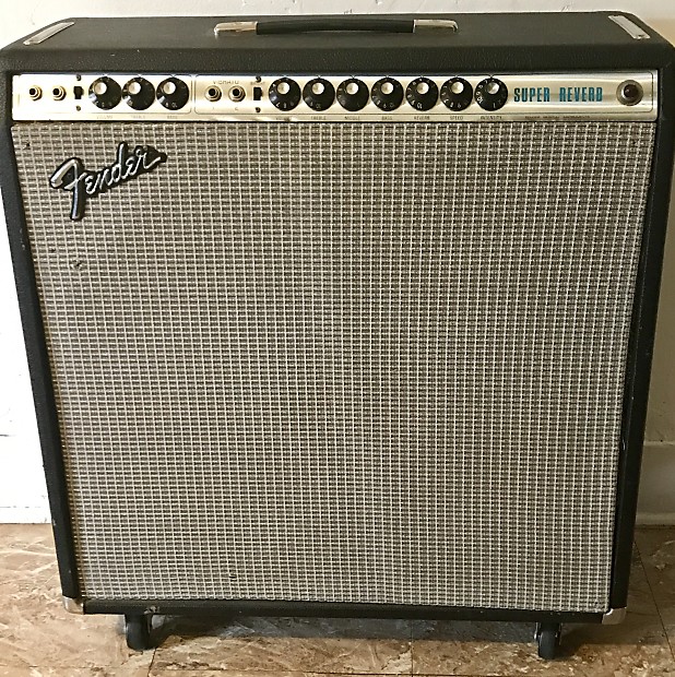 Fender Super Reverb Silverface Early 70's | Reverb