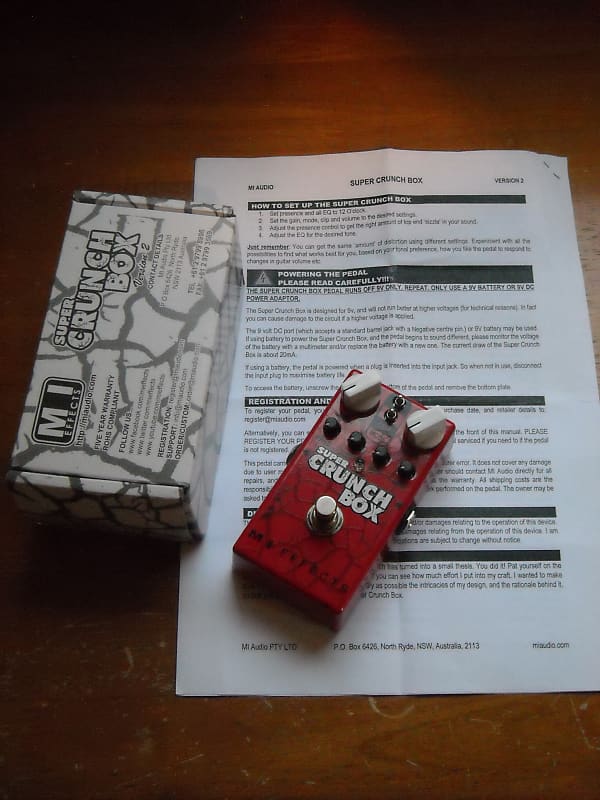MI Effects Super Crunch Box V2 | Reverb