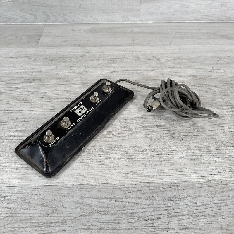 Peavey Standard Remote Switch - 4-button Amplifier Footswitch | Reverb