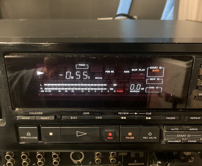 Sony DTC-75-ES DAT Digital Audio Tape Recorder Black | Reverb