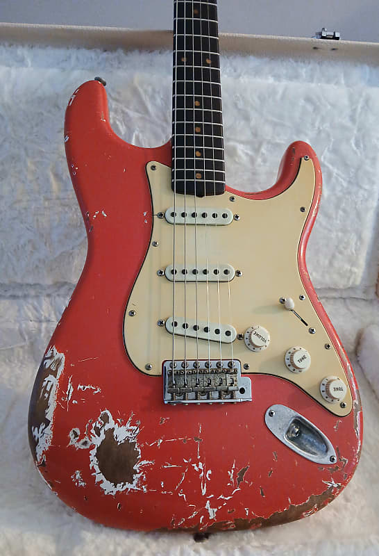 Voodoo Turkey Heavy relic stratocaster, genuine Fender ltd | Reverb