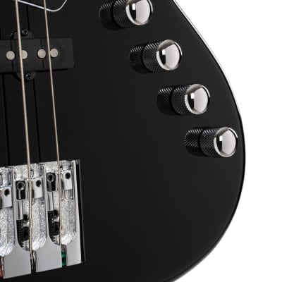 Cort NJS5BK Elrick New Jazz Standard 5-String Bass - Black | Reverb