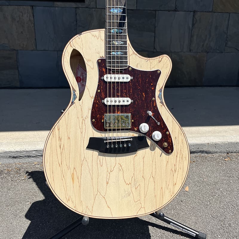 Cole Clarke New TRUE HYBRID Thinline, All European Maplel | Reverb