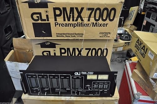 GLI PMX 7000 Preamplifier / Dj Mixer *ONE* | Reverb