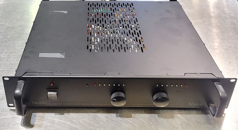 Nova PA-600 Power Amp | Reverb