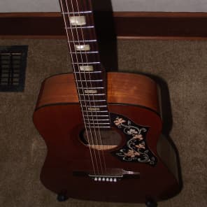 VINTAGE 70'S TEMPO Acoustic Guitar | Reverb