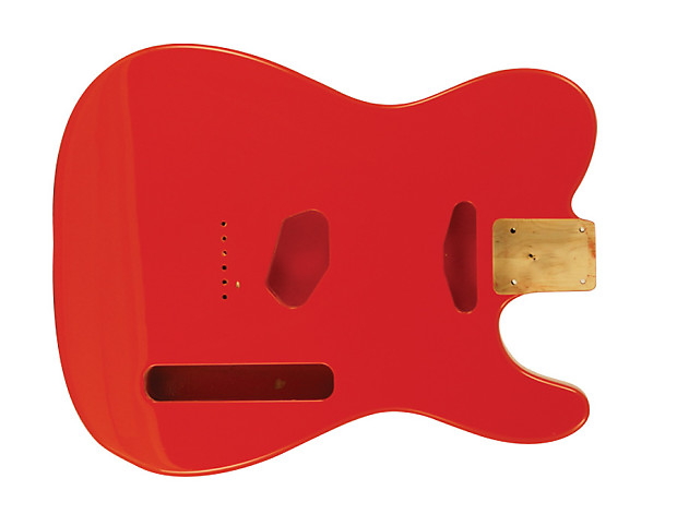 Fender TELE® BODY FIESTA RED Fiesta Red | Reverb
