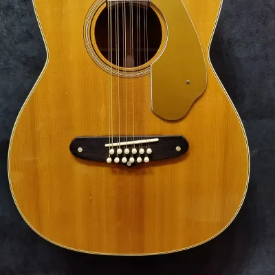 Fender Villager 12 String 1960's Natural | Reverb