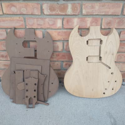 Swamp Ash Body Kit + Templates | Reverb