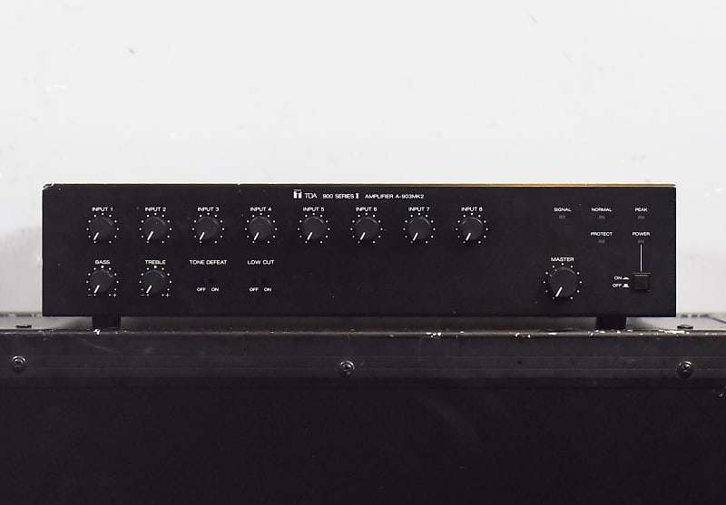 TOA A-903MK2 - 8 Channel Modular Mixer/Power Amplifier | Reverb