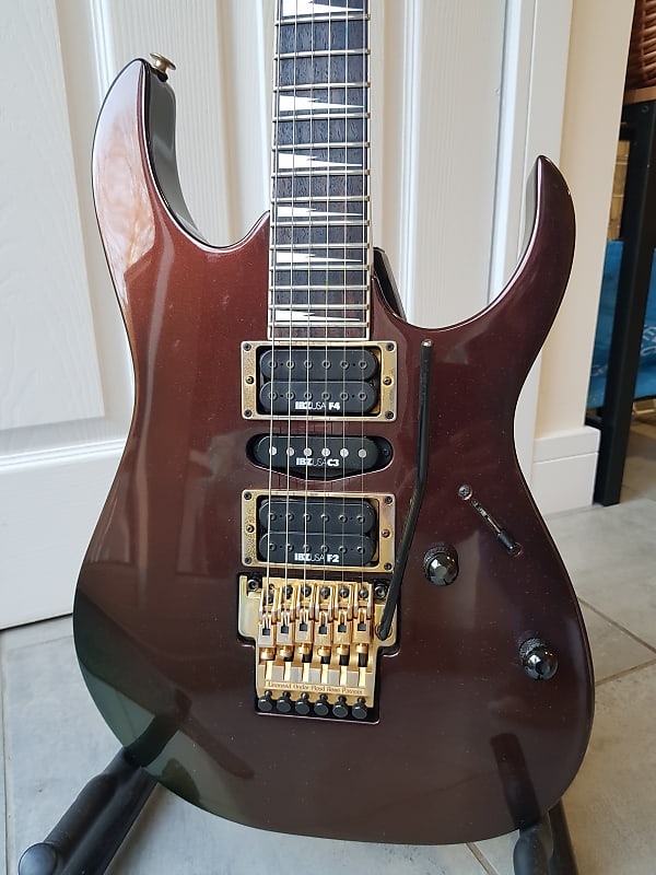 Ibanez RG770 1995 - Chameleon Flip-Flop refin | Reverb UK