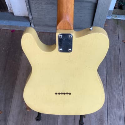 1971 Ibanez Telecaster Project - Rust-Oleum Yellow | Reverb