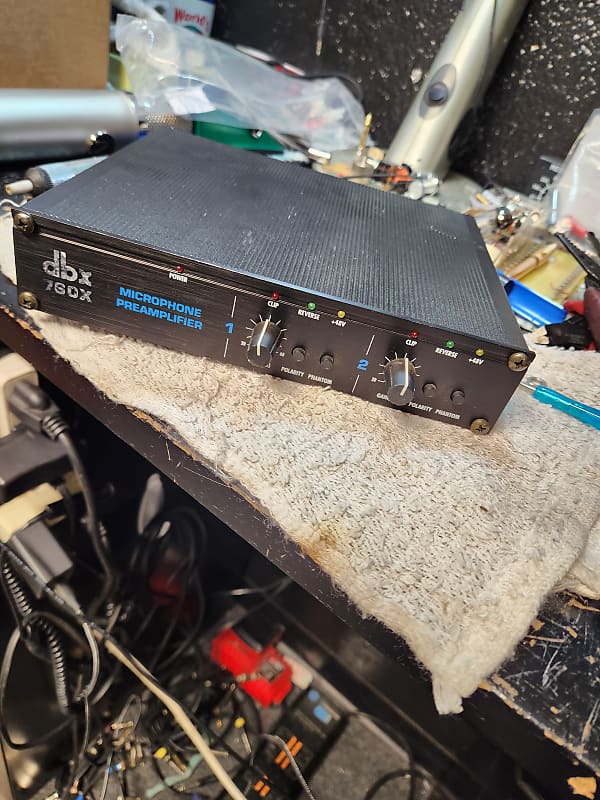 DBX microphone preamp 760 s 2010s - Blue | Reverb
