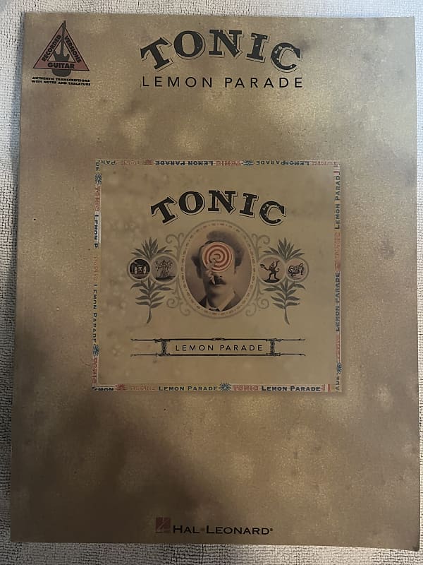 Tonic - Lemon Parade - Guitar Tab / Tablature Book | Reverb