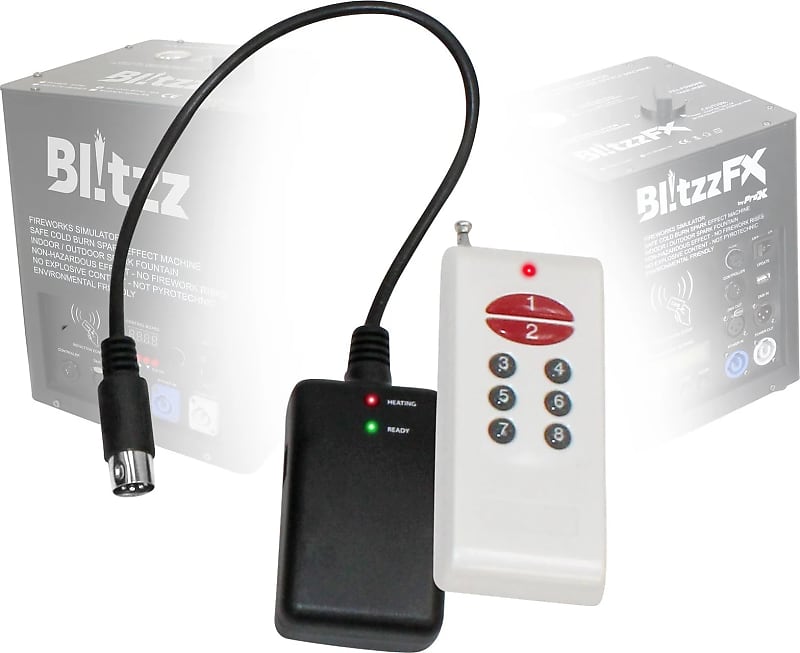 Replacement Wireless Remote and Receiver for ProX Blitzz Cold | Reverb