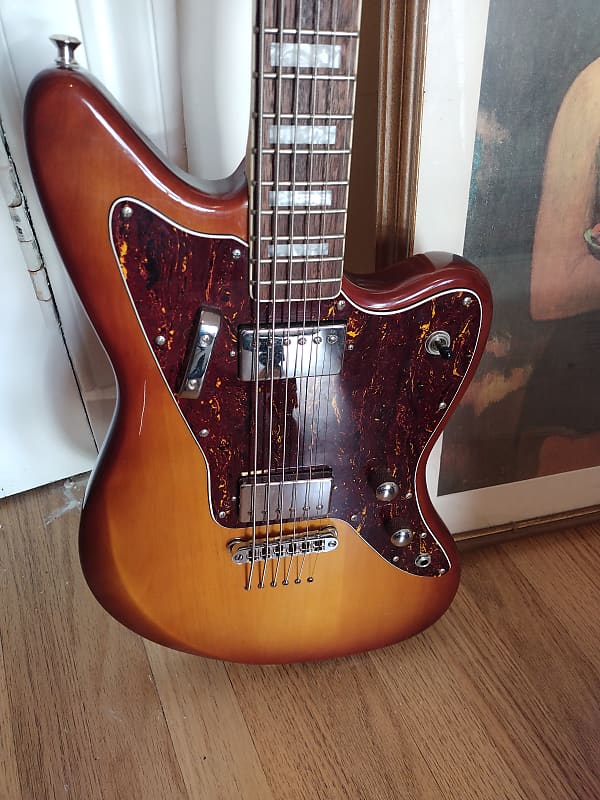 SubZero Rogue VI Baritone Electric Guitar, Tobacco | Reverb UK