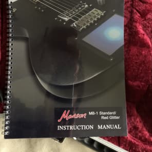 Manson MB-1 Matthew Bellamy Signature Guitar | Reverb