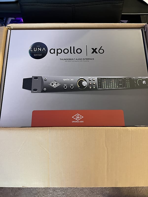 Universal audio Apollo x6 Thunderbolt 3 audio interface | Reverb