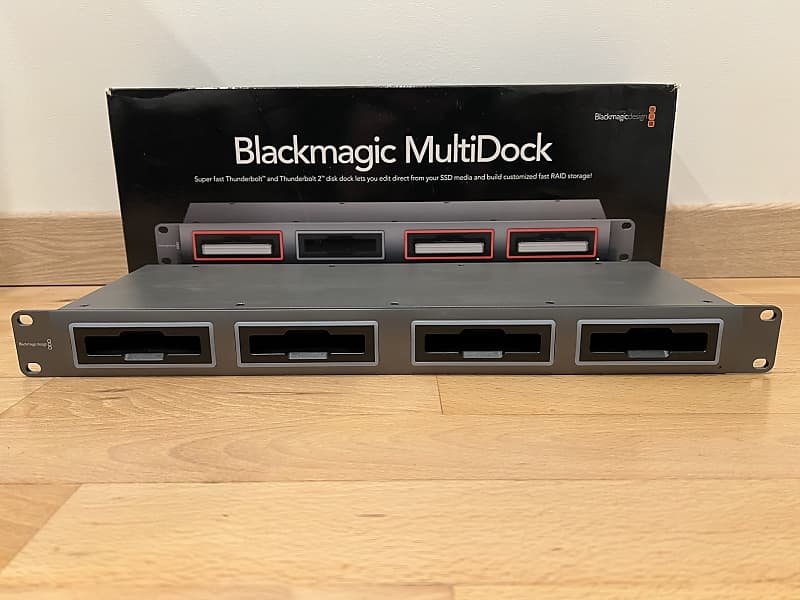 Blackmagic Desig MultiDock 2 | Reverb