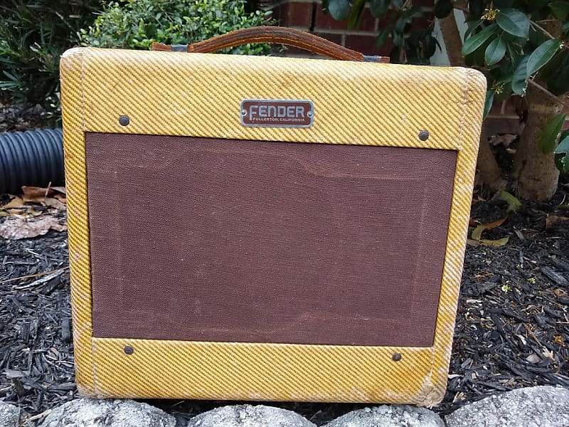 Vintage 1954 Fender Princeton Tube Amplifier - Model | Reverb Canada