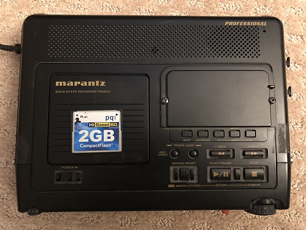Marantz PMD670 Digital Audio Recorder | Reverb