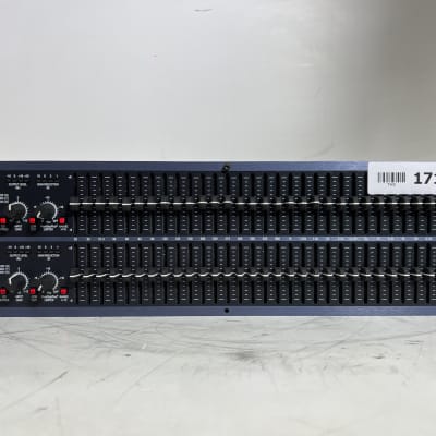 DBX iEQ31 Dual 31 Band Graphic Equalizer W/Limiter Type NVR & | Reverb