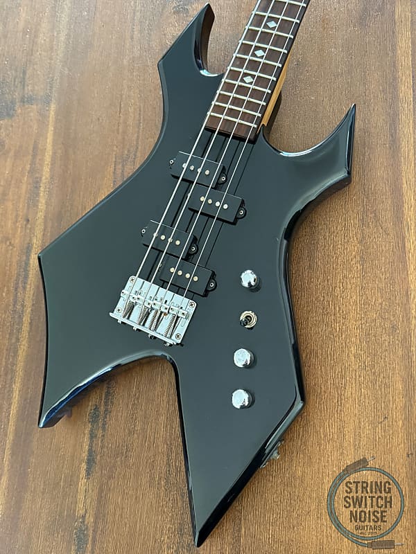 BC Rich, Warlock Bass Guitar, Black, 2000’s | Reverb UK