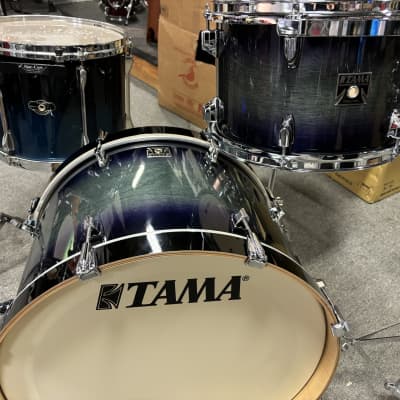 Tama Superstar 4 piece drum set/hardware 2024 - Dark Indigo | Reverb