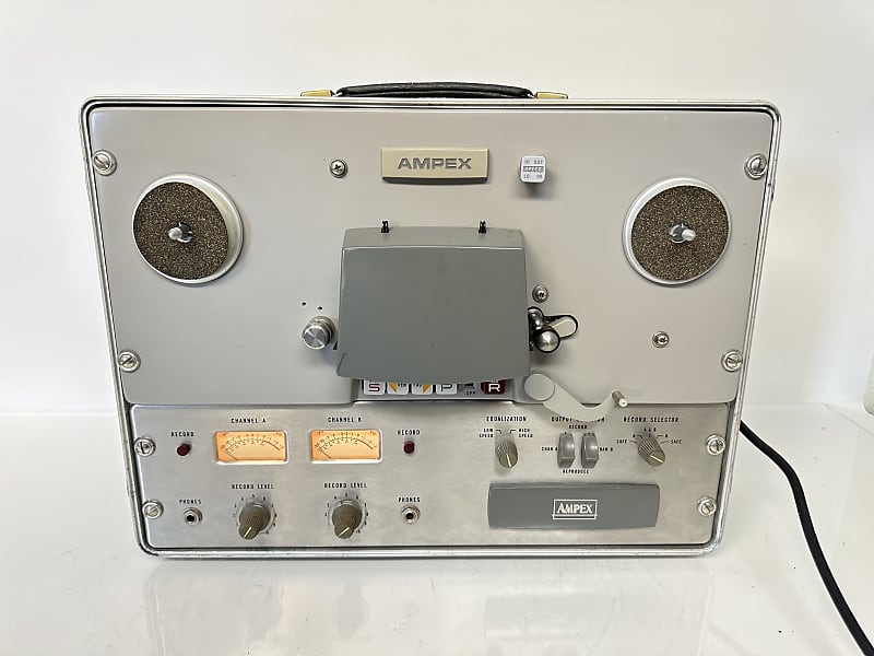Vintage 1963 Ampex PR-10 Reel to Reel Tape Recorder | Reverb UK