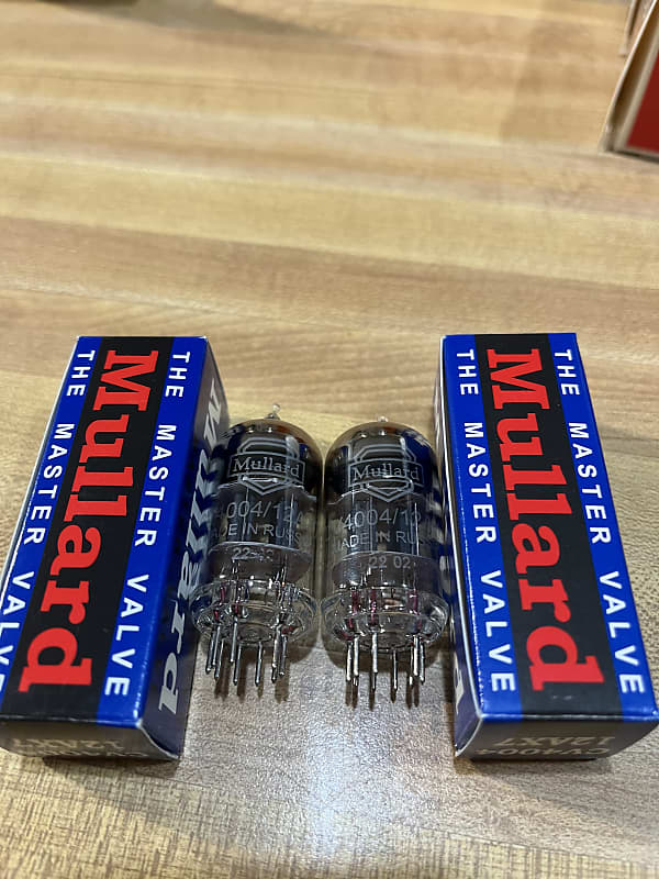 2x Mullard CV4004/12AX7 Preamp Tubes | Reverb