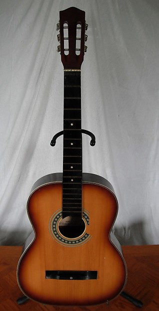 1970s Vintage Splendor (by Hitachi) G-38 Acoustic Guitar | Reverb