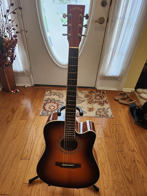 Zager ZAD50CE 2020 Sunburst | Reverb