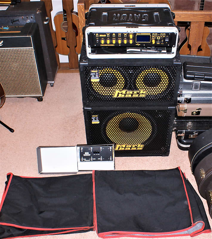 Complete Mark Bass Rig Inc The Multiamp S, Midi Pedal Board, | Reverb