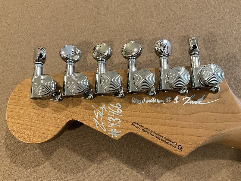 Reverend Six Gun HPP 2020 - Avocado Burst #1 production model | Reverb